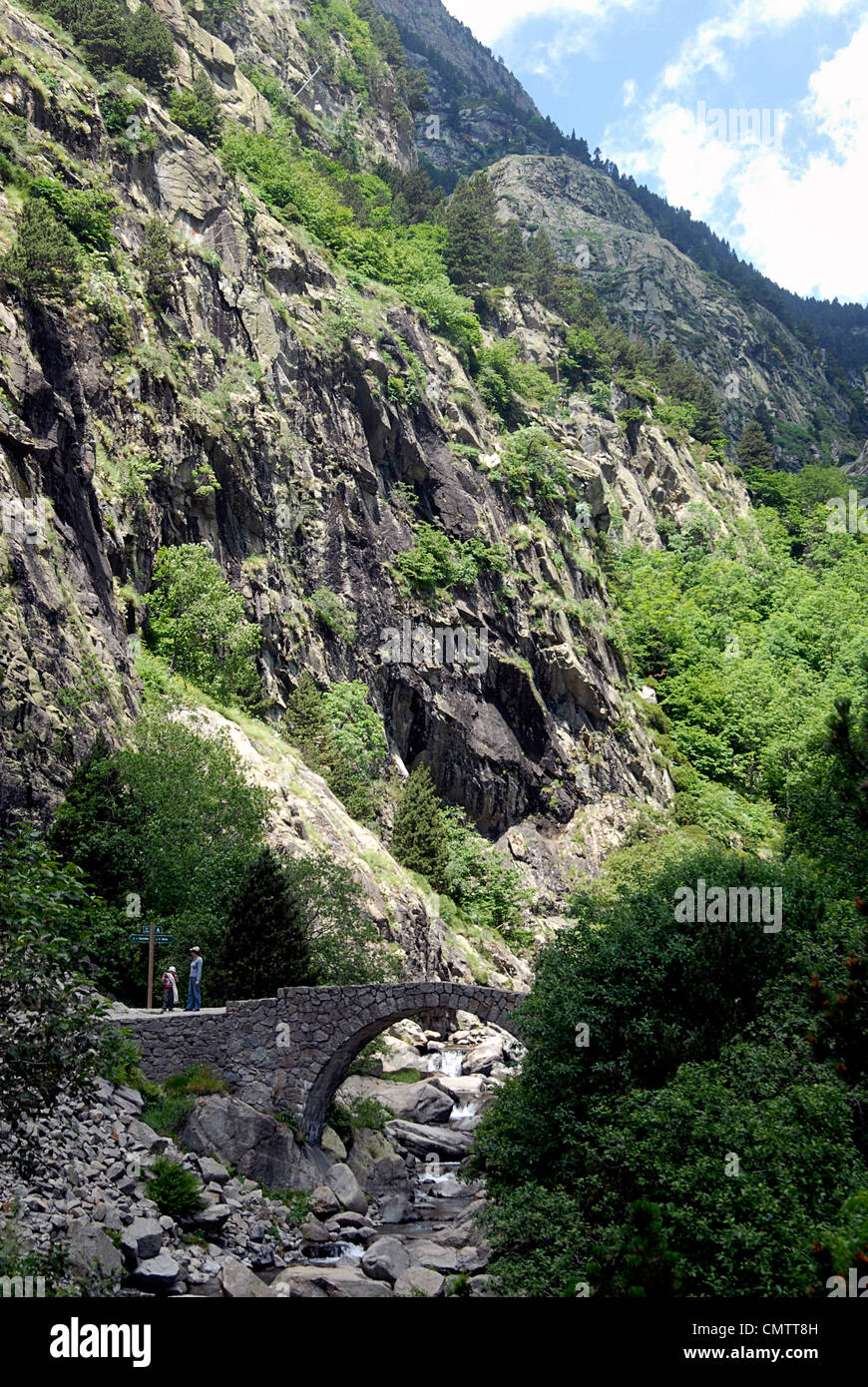 View in the Pyranees mountains Stock Photo - Alamy