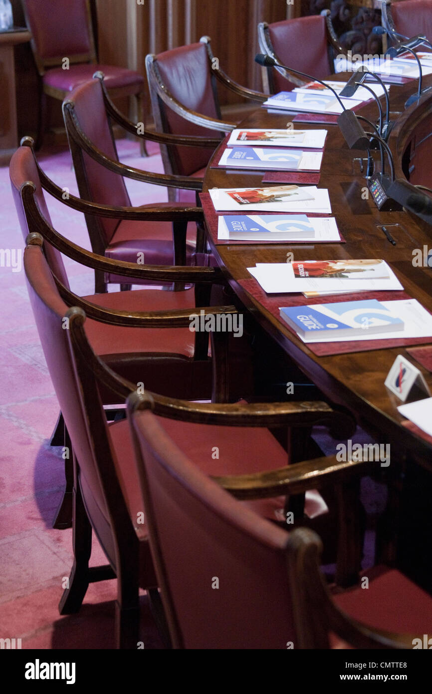 City hall conference room hi-res stock photography and images - Alamy