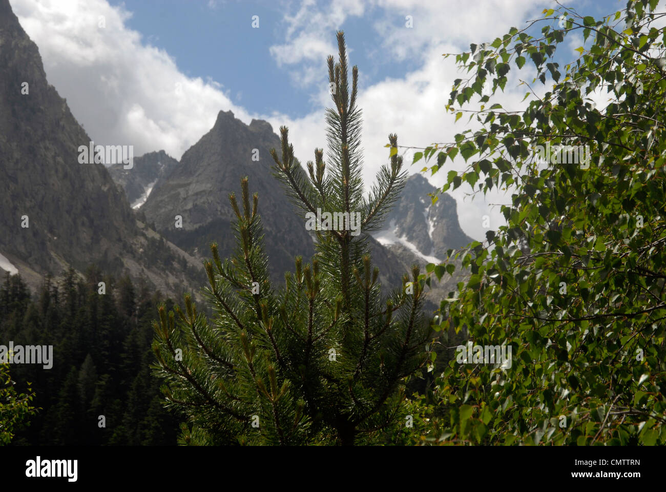 View in the Pyranees mountains Stock Photo - Alamy