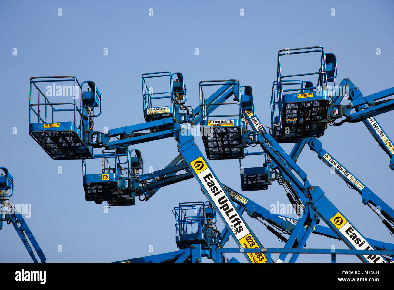 Cherry picker pickers hi-res stock photography and images - Alamy