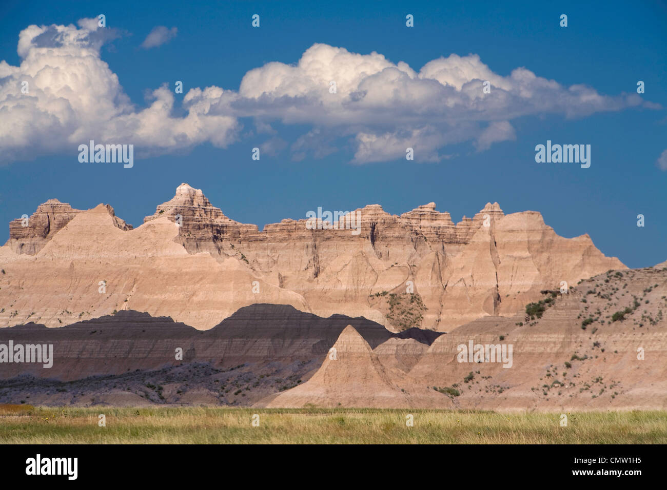 Badlands National Park, South Dakota, USA. summer Stock Photo - Alamy