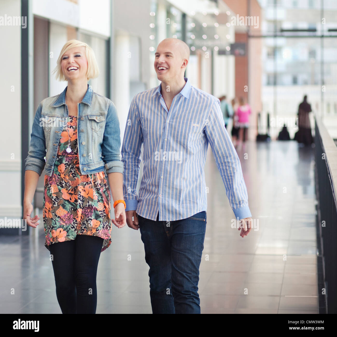 Walking into shopping mall hi-res stock photography and images - Alamy