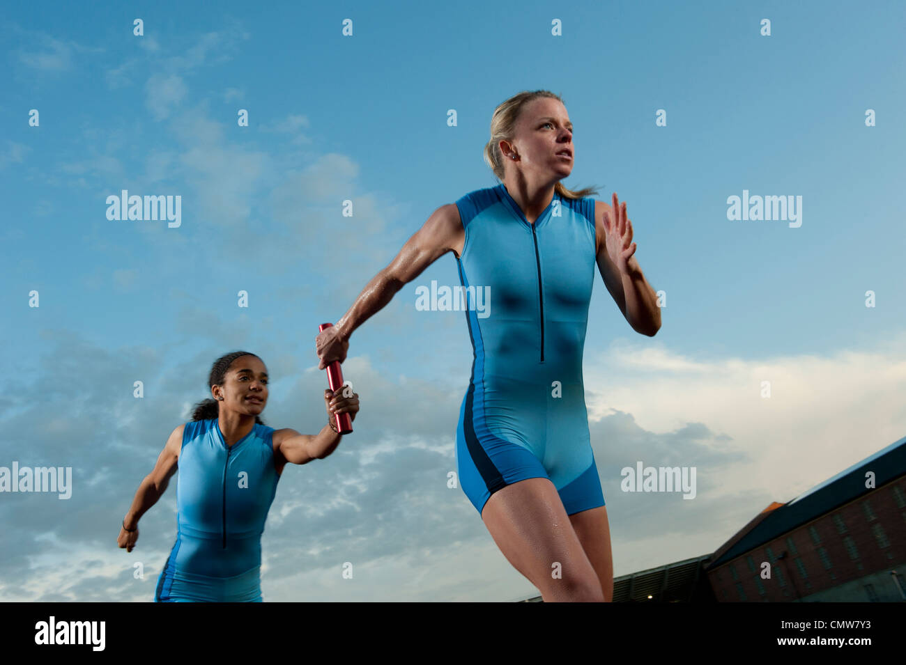 Relay baton hi-res stock photography and images - Alamy