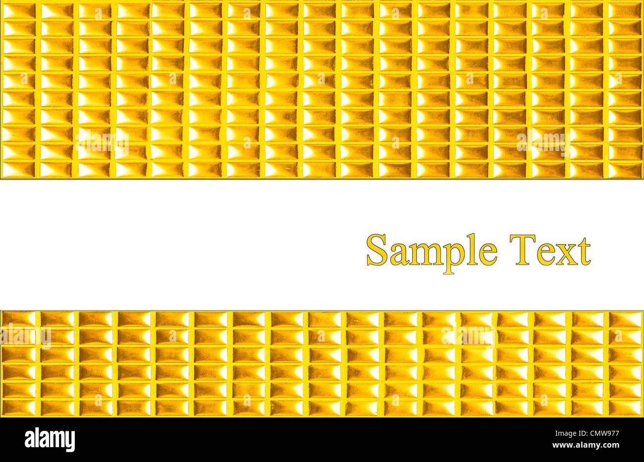 Gold tile background Stock Photo - Alamy