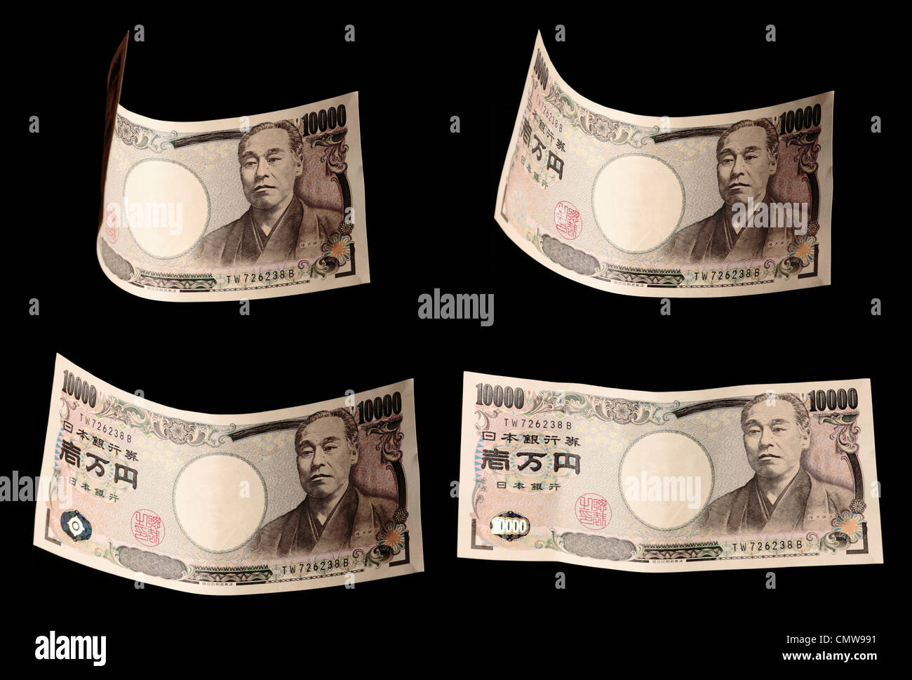 Close Up Japanese 000 Yen Note High Resolution Stock Photography and ...