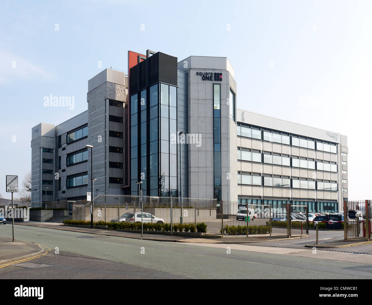 Square One building, Network Rail IT Centre in Manchester UK Stock ...