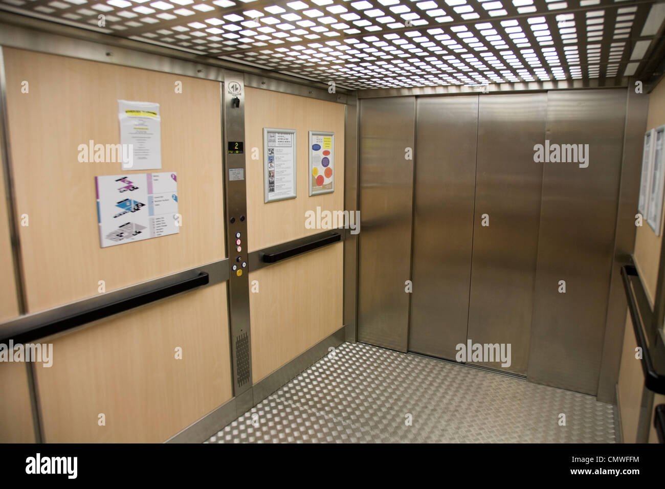 Empty / vacant elevator lift. (53 Stock Photo - Alamy