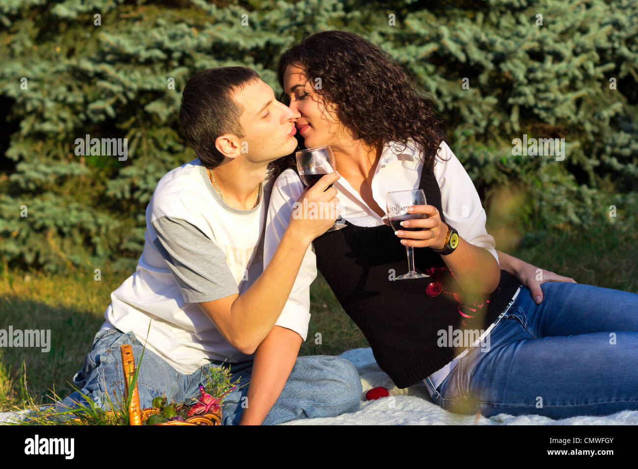 Lovely couple boy girl hi-res stock photography and images - Alamy