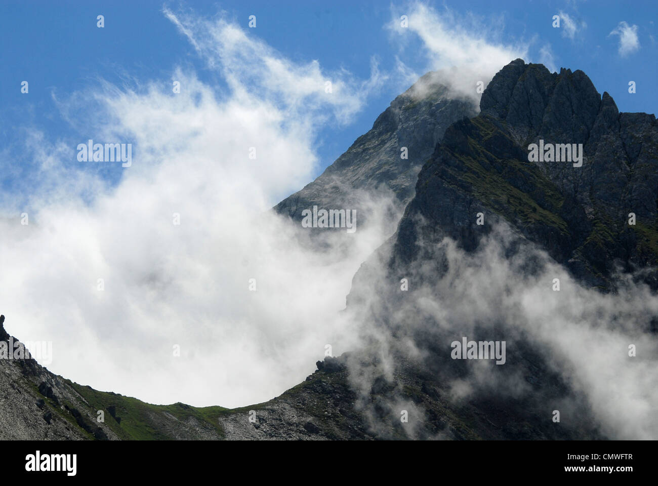 View in the Pyranees mountains Stock Photo - Alamy