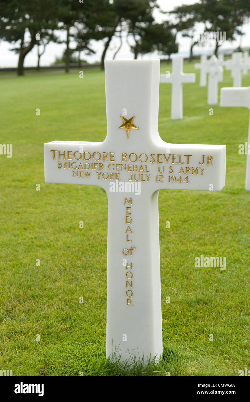Grave of Theodore Roosevelt at The American National Cemetery and ...