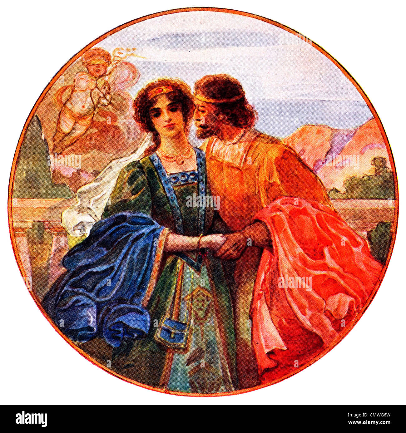 The Princess 1905 illustration Stock Photo - Alamy