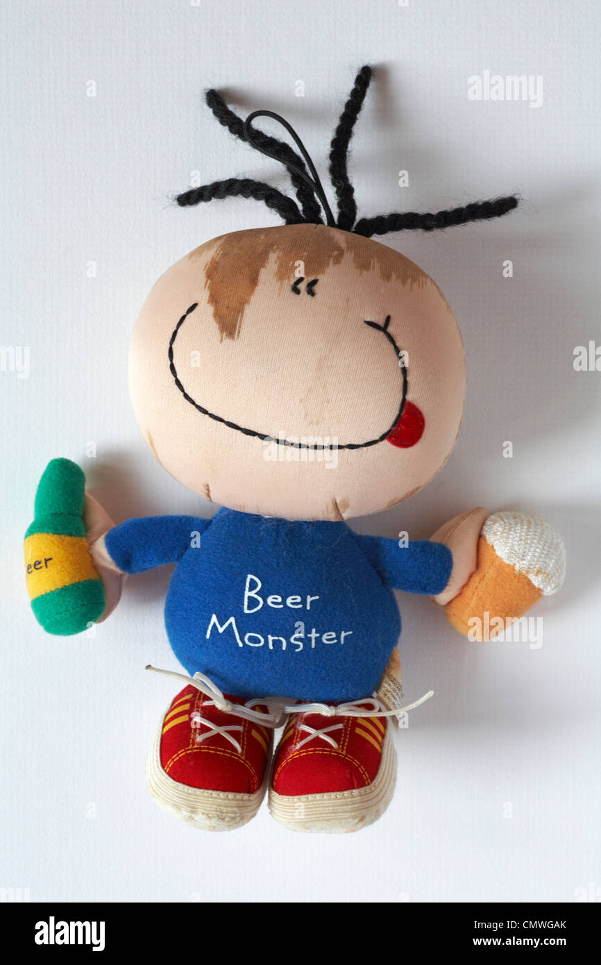 Beer monster soft cuddly toy hi-res stock photography and images - Alamy