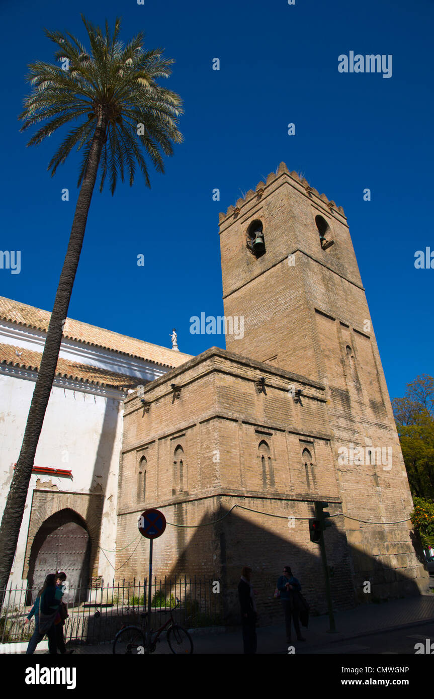 Gothic and Mudejar style Iglesia de Santa Catalina church Seville ...