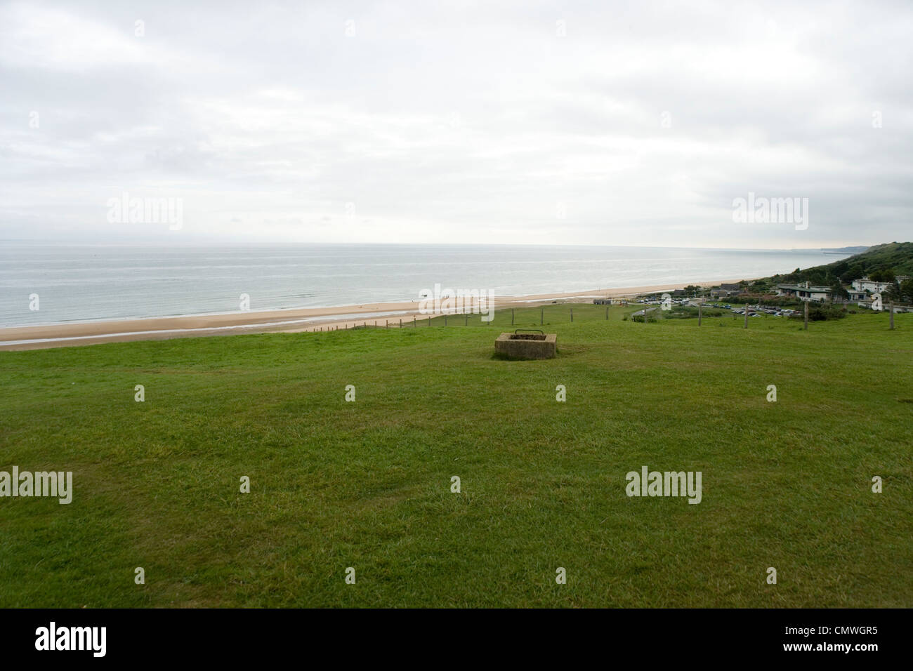 German bunker WN62 by the American National cemetery overlooking the ...