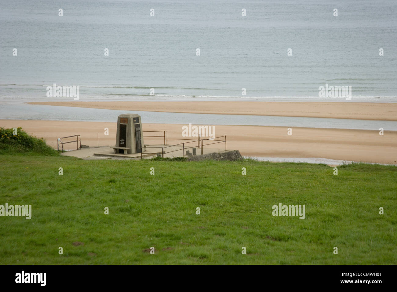 5th Engineer Special Brigade Memorial remembering the D Day dead sited ...