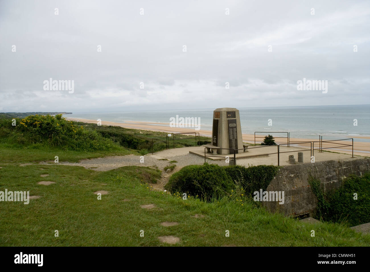5th Engineer Special Brigade Memorial remembering the D Day dead sited ...