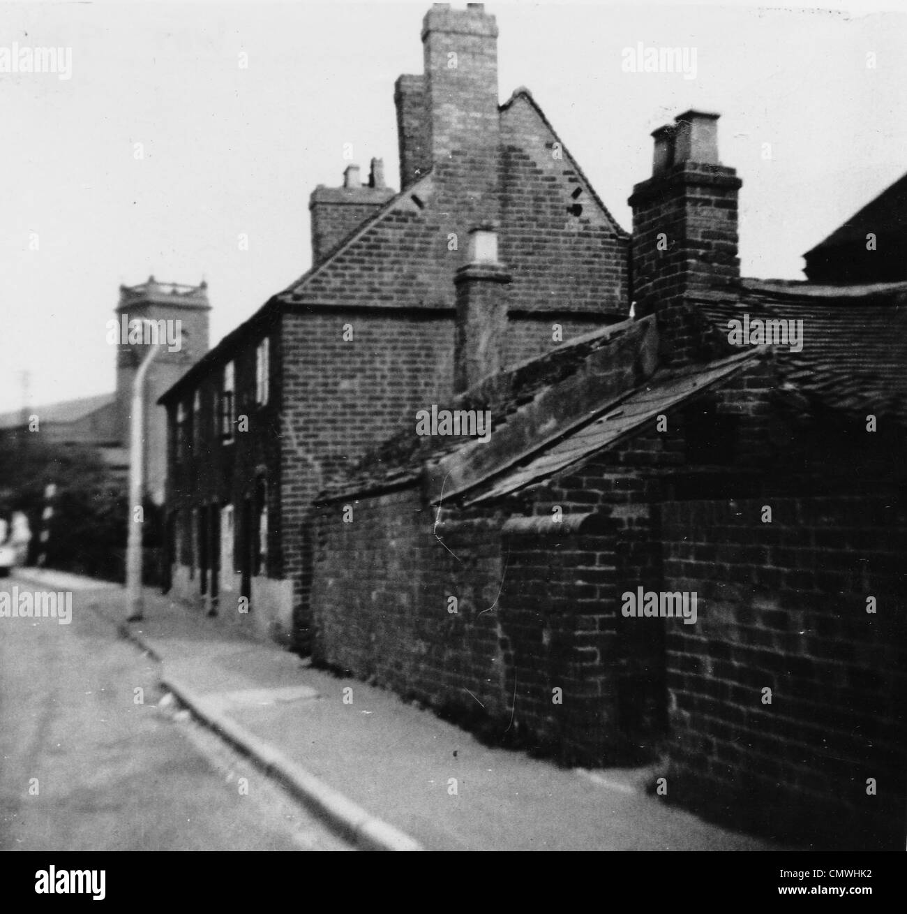 Graiseley Lane, Wolverhampton, 1930s. Old buildings in Graiseley Lane ...