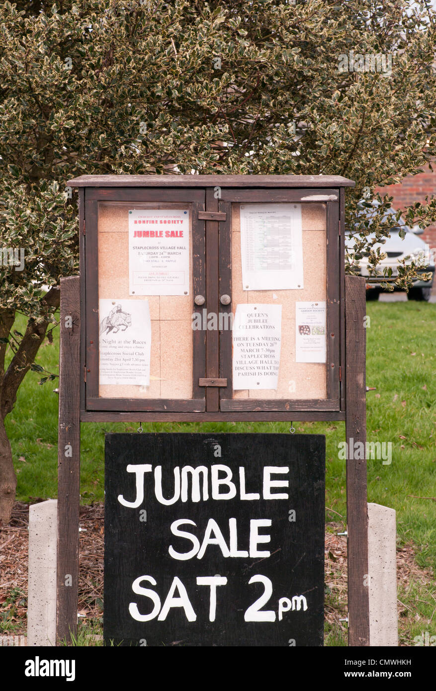 Jumble Sale Sign Stock Photos & Jumble Sale Sign Stock Images - Alamy