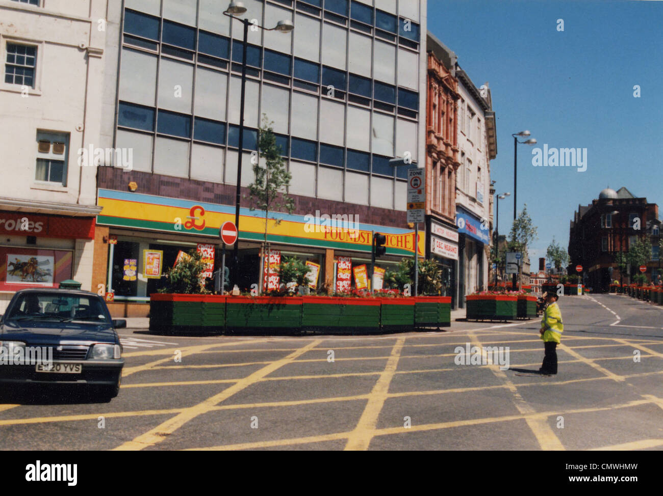 Queen Square, Wolverhampton, July 14 1991. A view of the retail outlet ...
