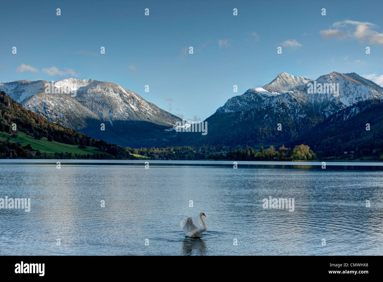 Lake Schliersee in Germany Stock Photo - Alamy