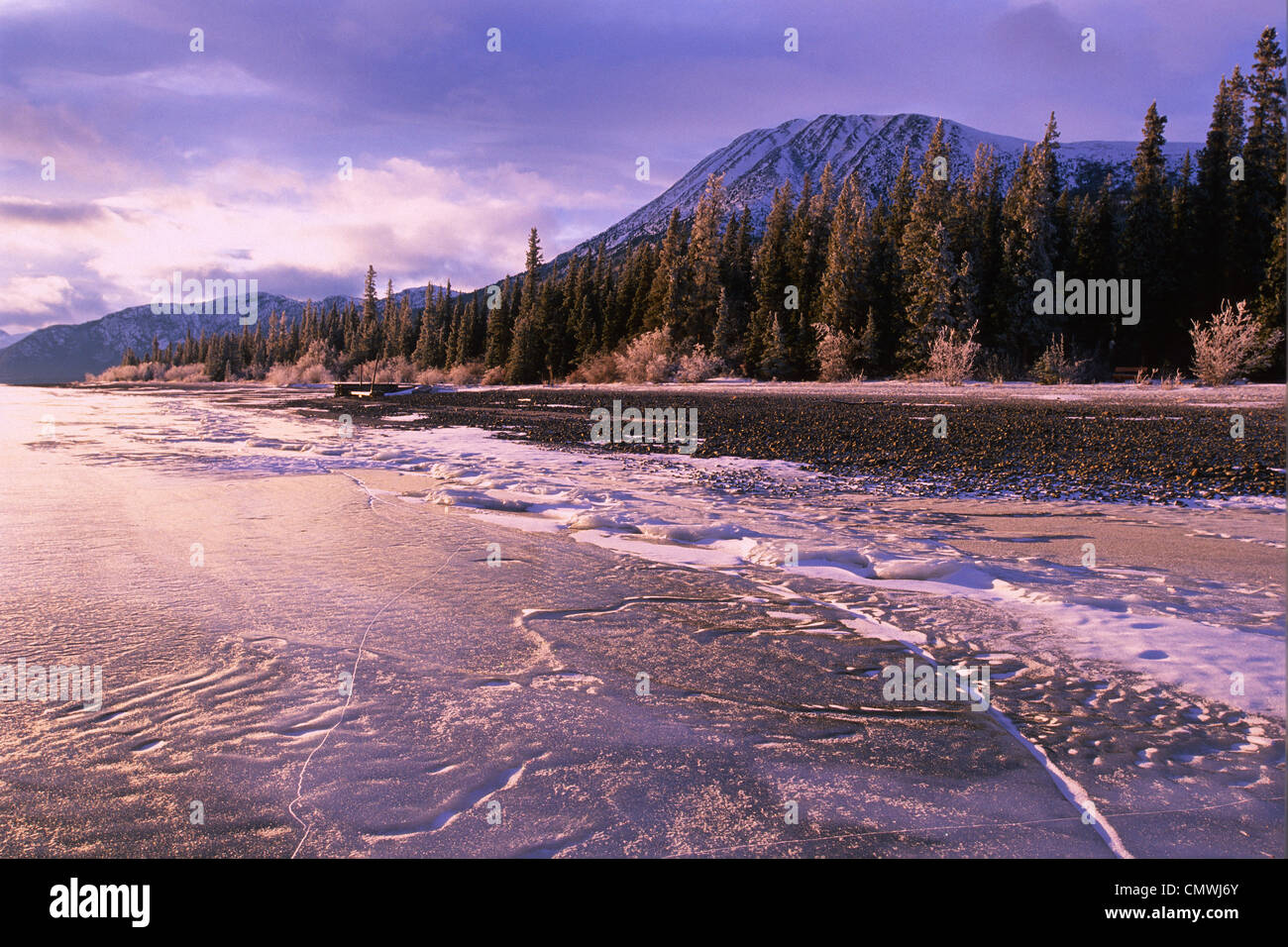 Kusawa lake hi-res stock photography and images - Alamy