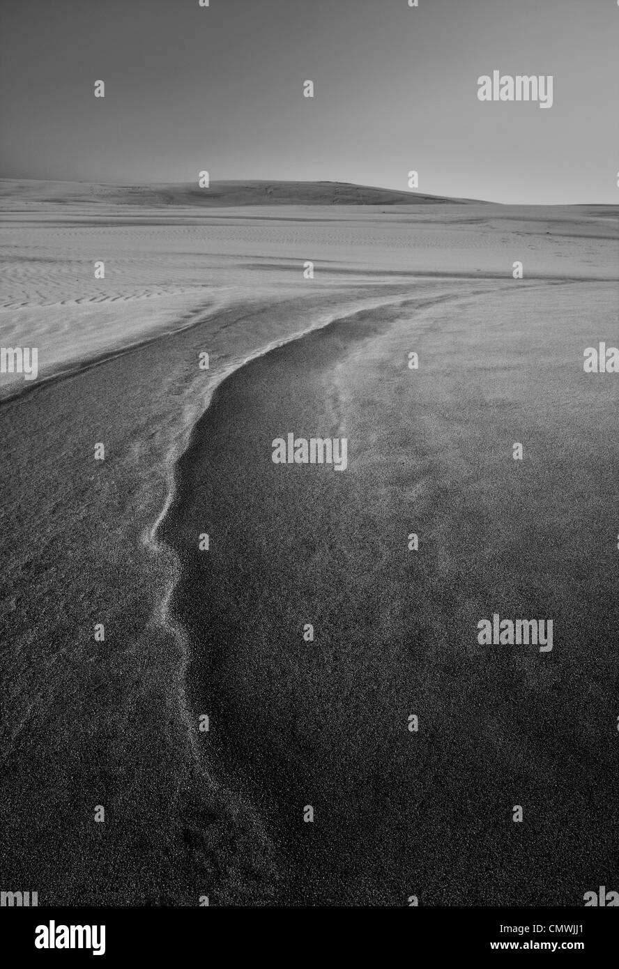 Dune structure Black and White Stock Photos & Images - Alamy