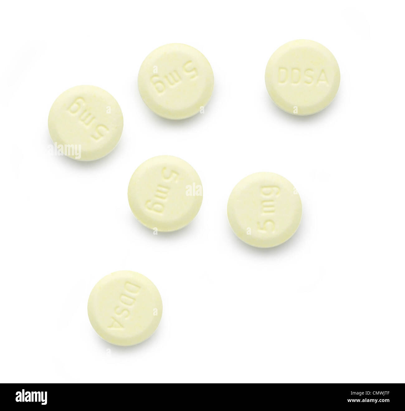 White round tablets natural hi-res stock photography and images - Alamy