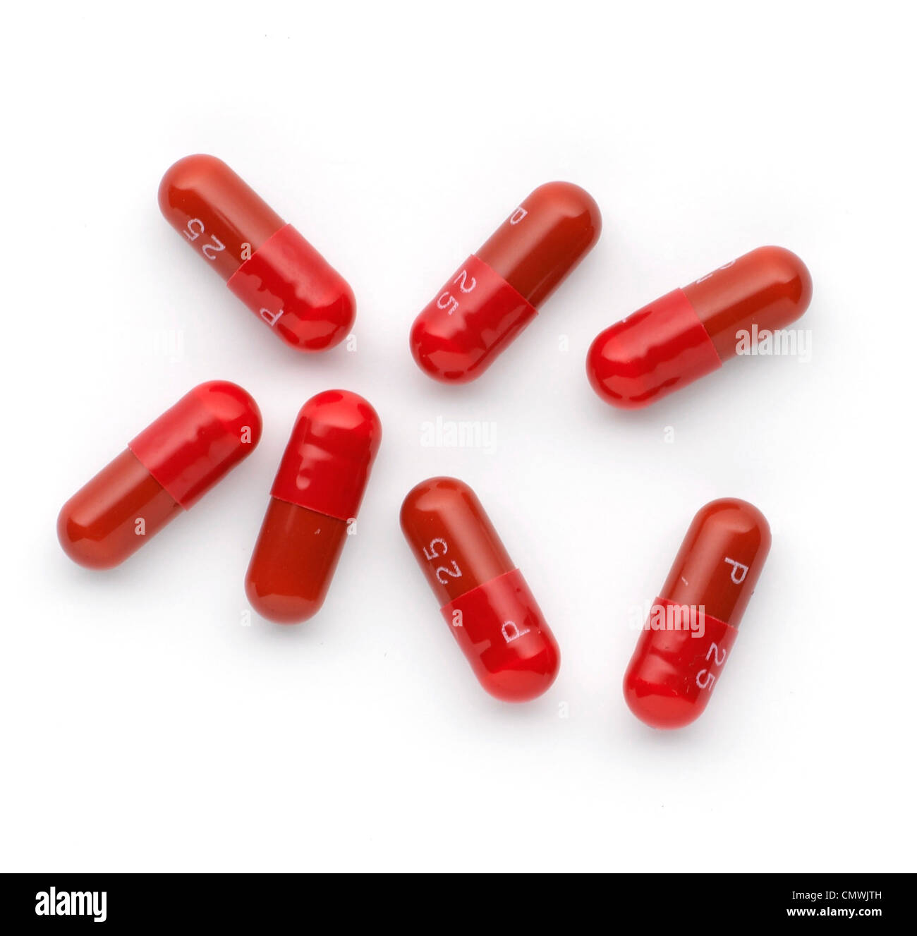 Red capsules cosmetic oil hi-res stock photography and images - Alamy