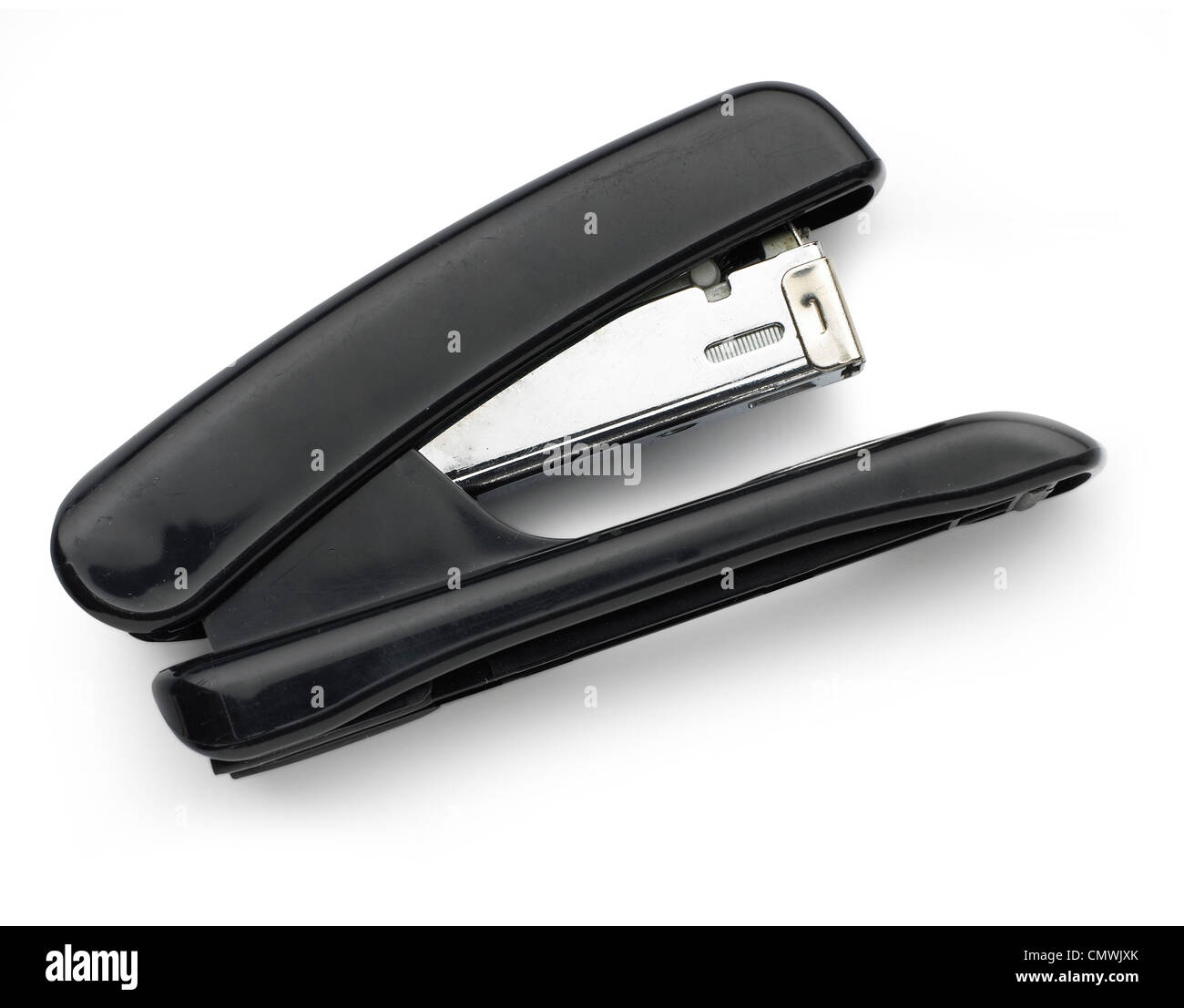 Plastic black stapler Stock Photo - Alamy