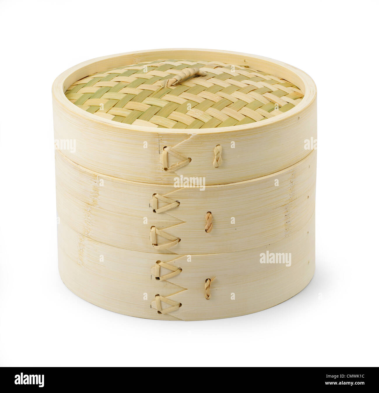 One Dumpling Basket Stock Photo - Alamy