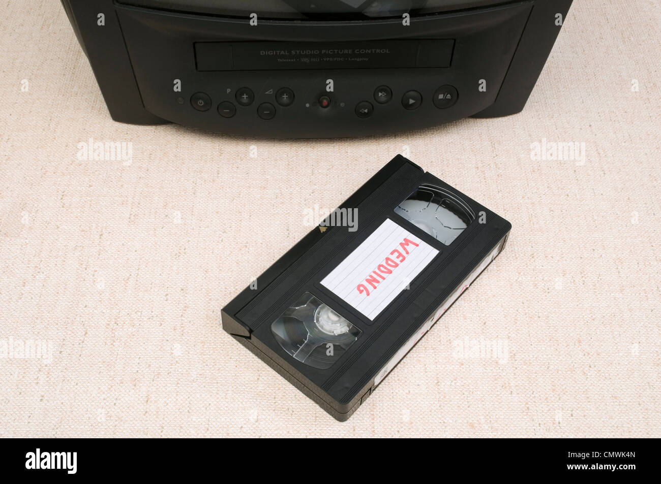 wedding vhs cassette Stock Photo - Alamy