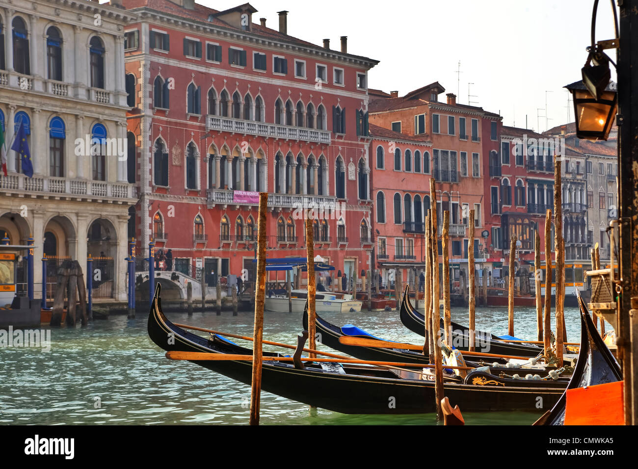 Venice grand canal boat hi-res stock photography and images - Alamy