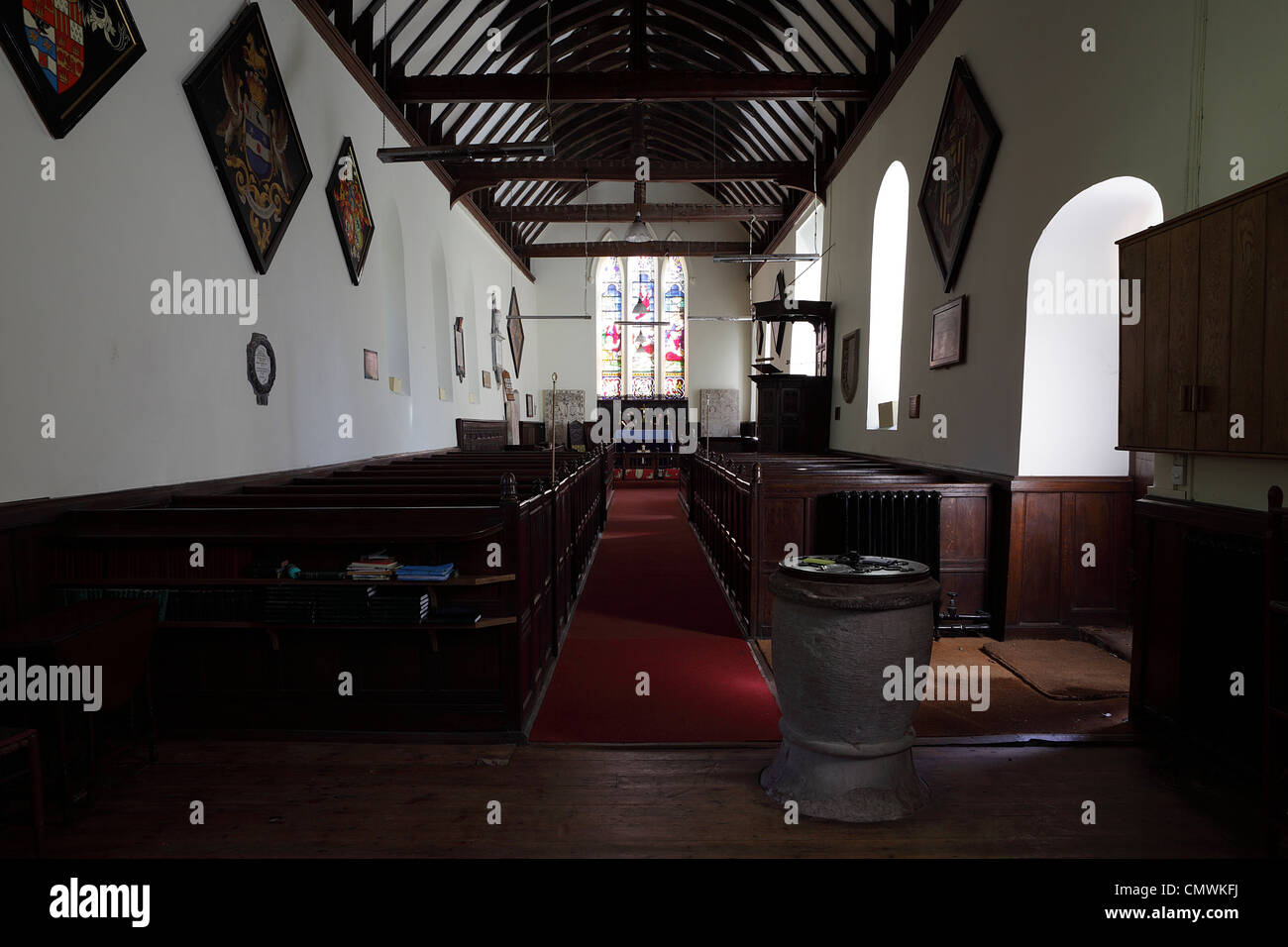 Interior and Exterior elements of St Michael and All Angels Church in ...