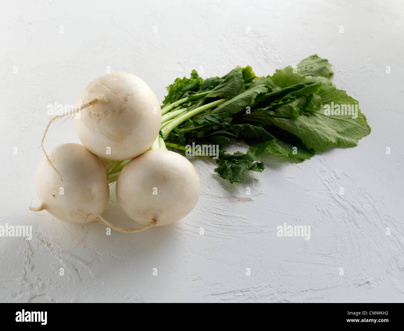 Whole raw fresh turnips on a neutral background vegetables ingredients ...