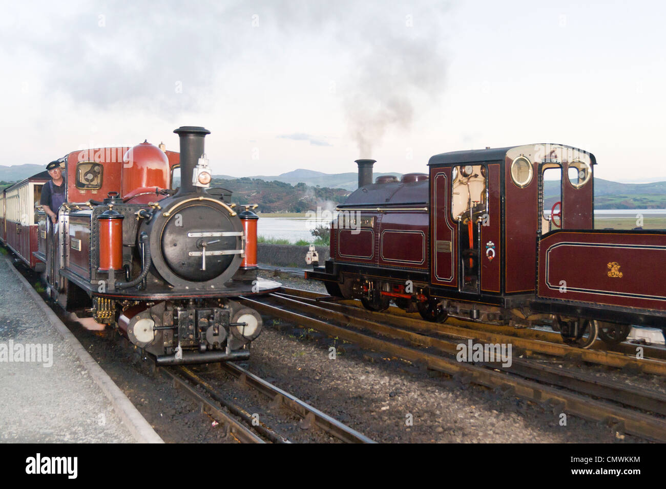 Train preserved railway railways hi-res stock photography and images - Alamy