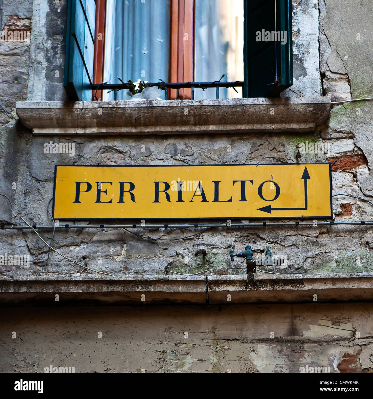 Venice signs hi-res stock photography and images - Alamy