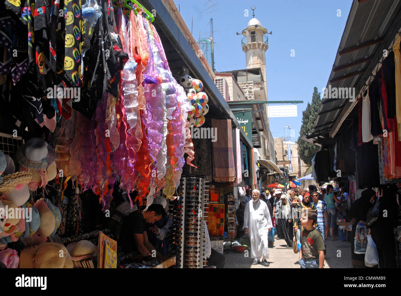 Arab market stall in Jerusalem's Old city Jerusalem collection Stock ...