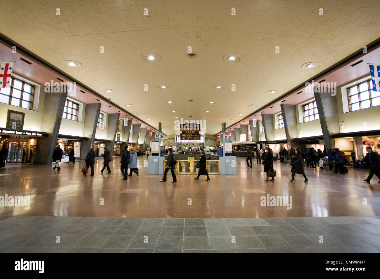 Train Station, Montreal, Quebec Stock Photo - Alamy