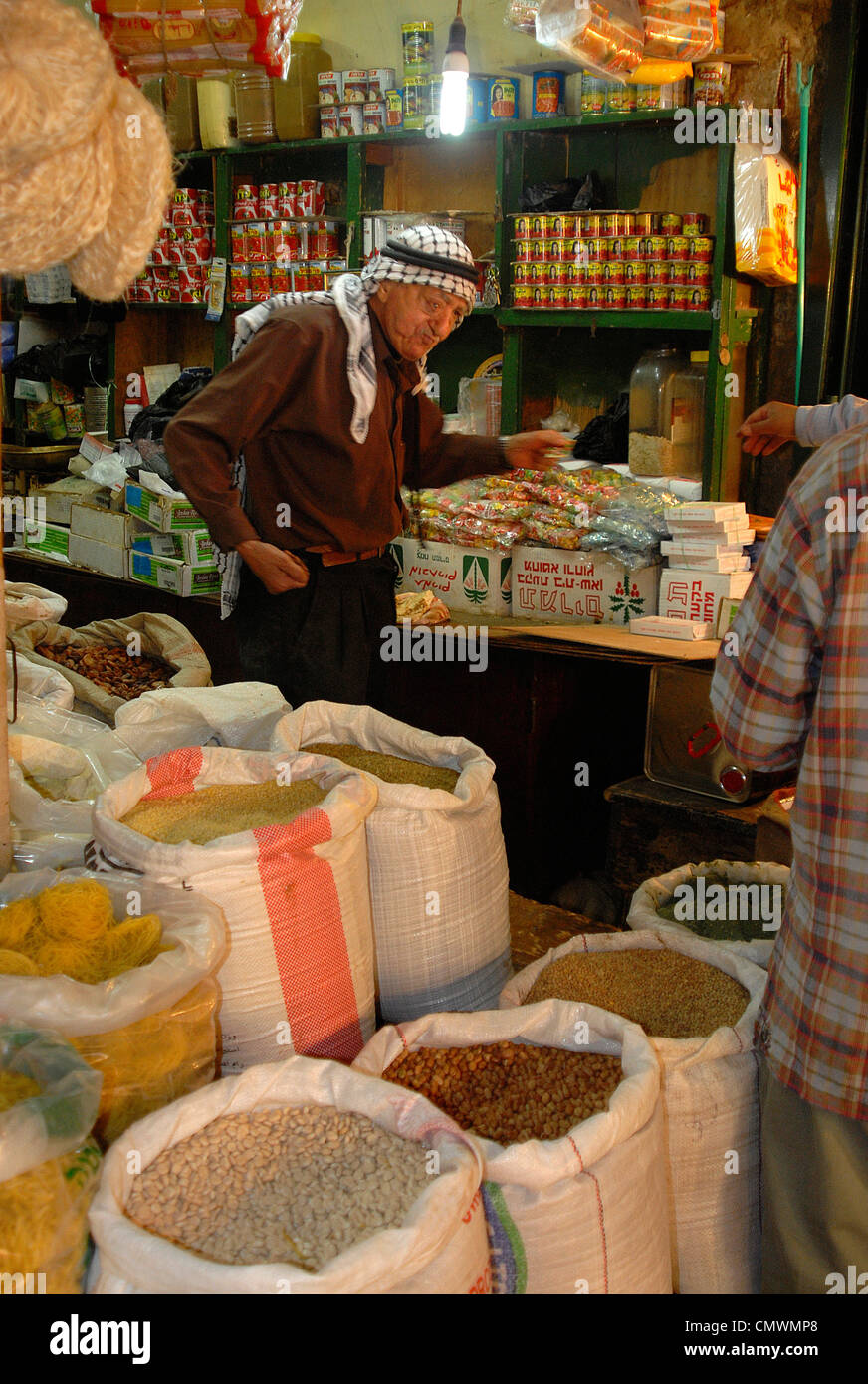 Arab spices market stall Jerusalem collection Stock Photo - Alamy