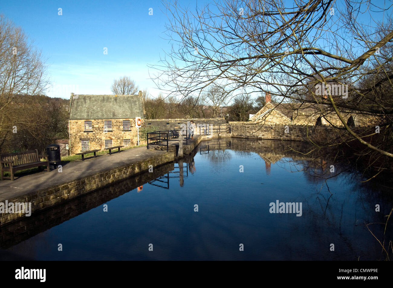 old Flour mill Stock Photo - Alamy