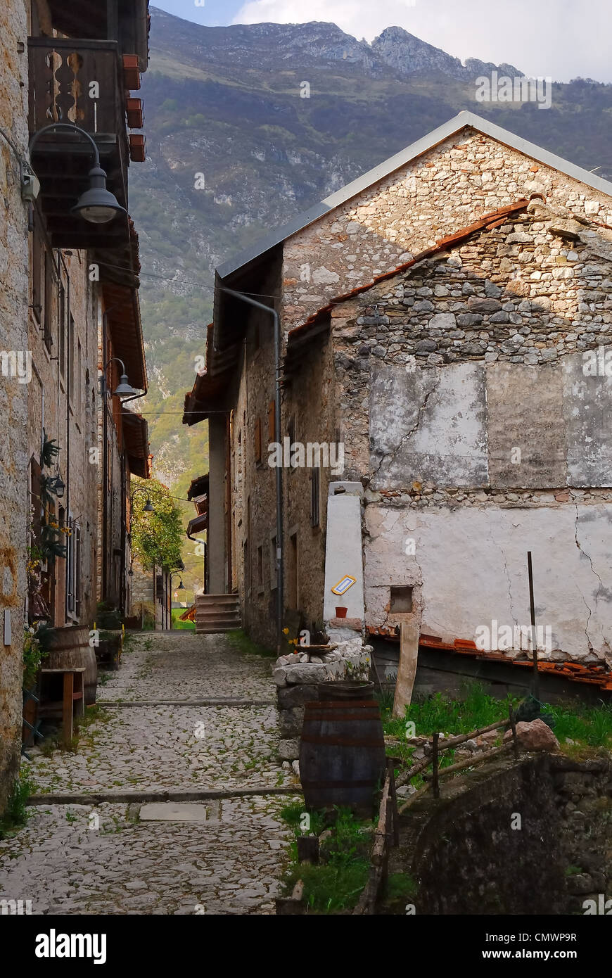Erto is an old and small mountain village located in the Carnian Pre ...