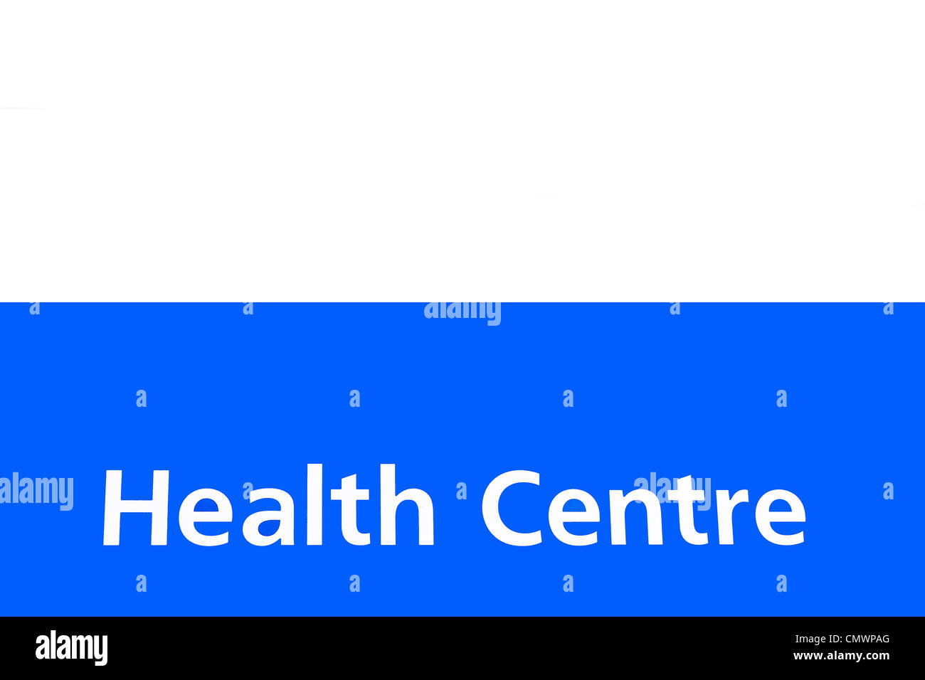 Health centre sign hi-res stock photography and images - Alamy