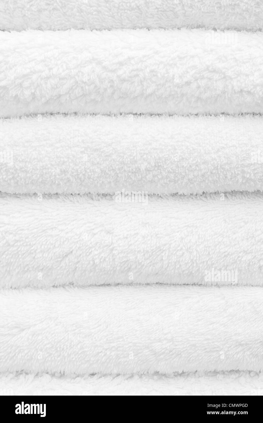 Clean towel stack hi-res stock photography and images - Alamy