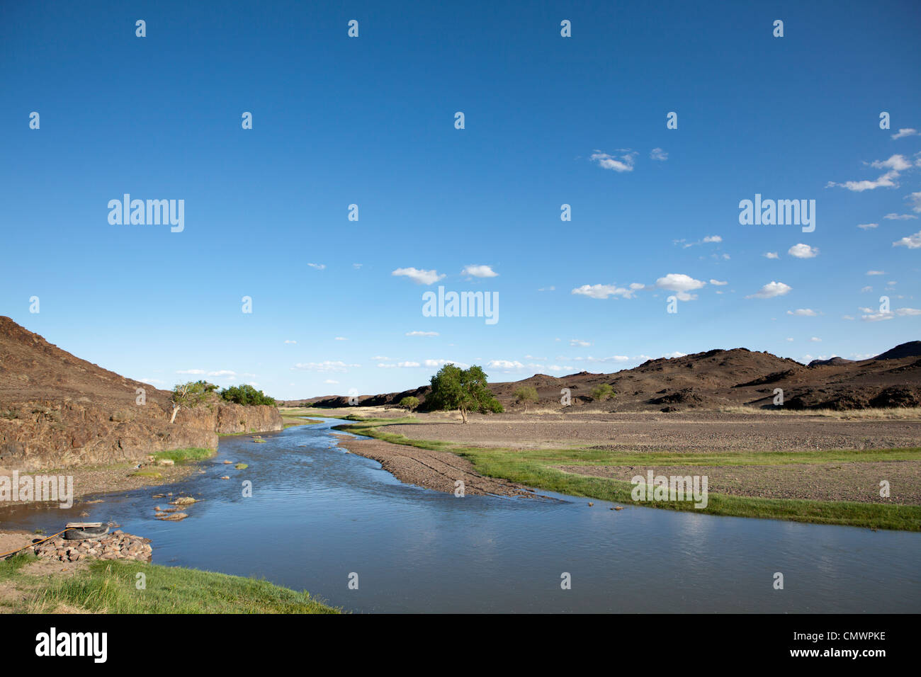 River in Gobi desert in Mongolia Stock Photo - Alamy
