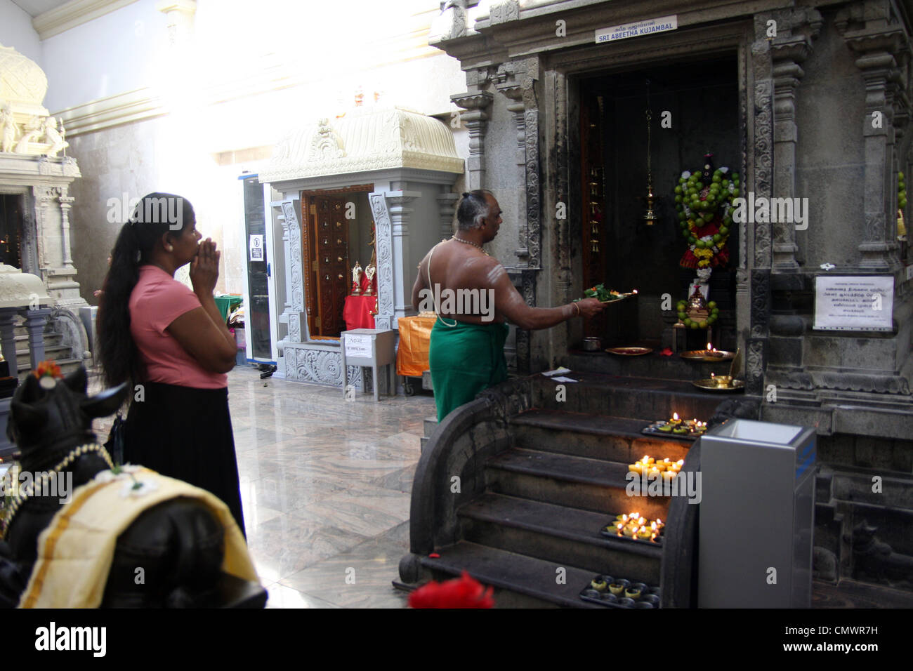 The London Sivan Kovil Hindu temple, Lewisham Stock Photo - Alamy
