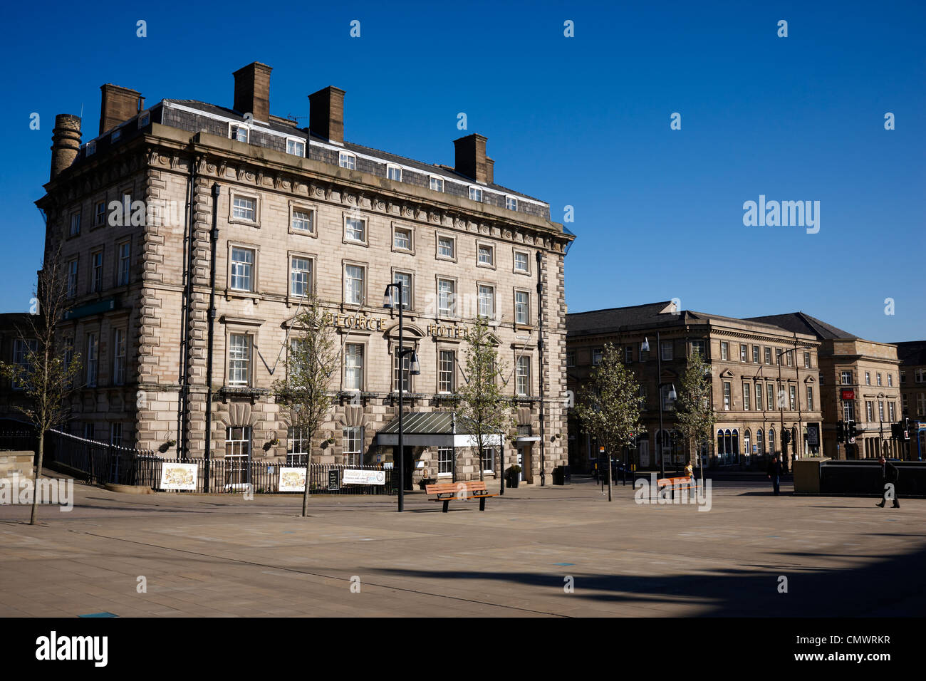 George Hotel, Huddersfield. Situated in the town centre the Victorian ...