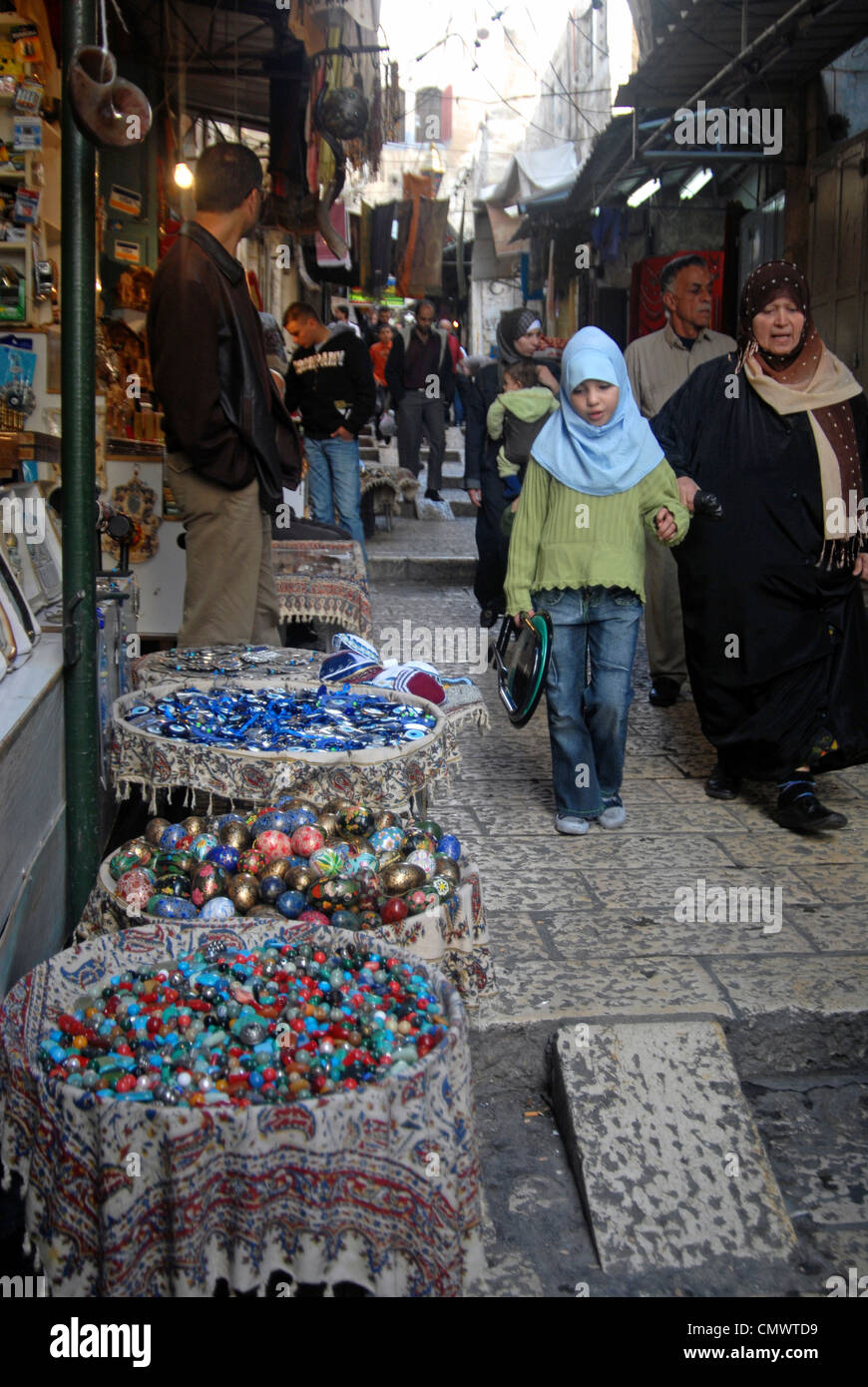 Arab market stall in Jerusalem's Old city Jerusalem collection Stock ...