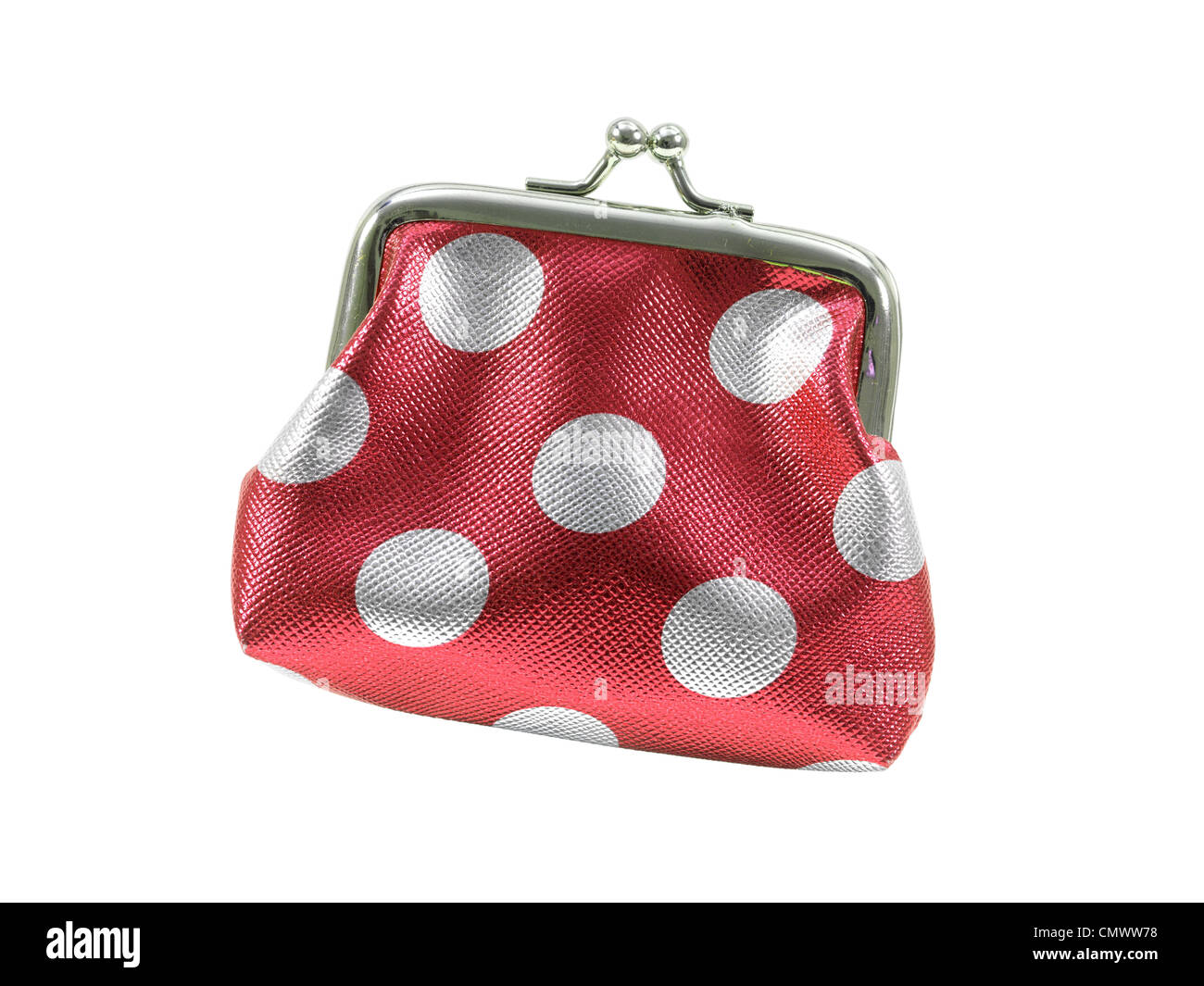 A coin purse isolated against a whitebackground Stock Photo - Alamy
