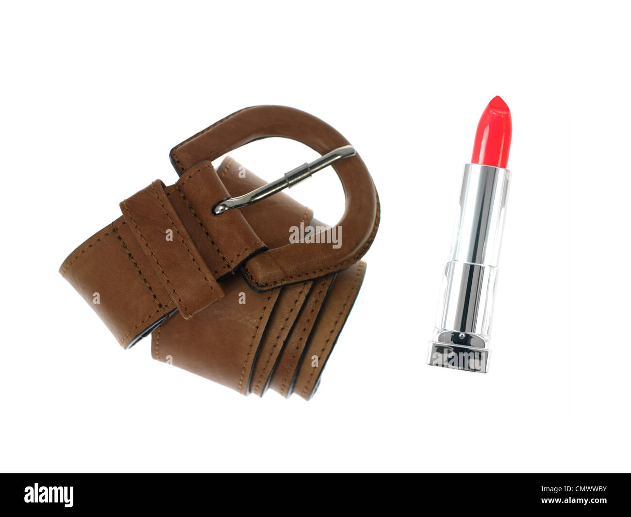 Fashion accessories isolated against a white background Stock Photo - Alamy