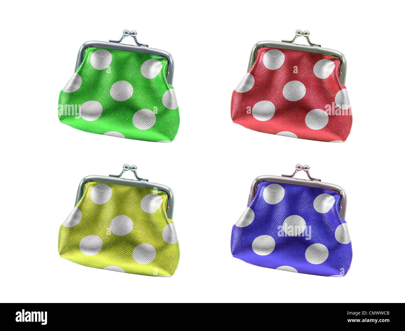 A coin purse isolated against a whitebackground Stock Photo - Alamy